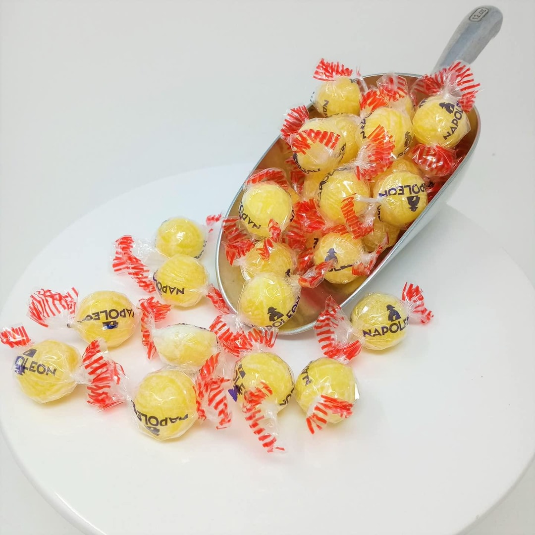 Sour Lemon Napoleons 1 Pound Sour Lemon Bon Bon Hard Candy - Etsy
