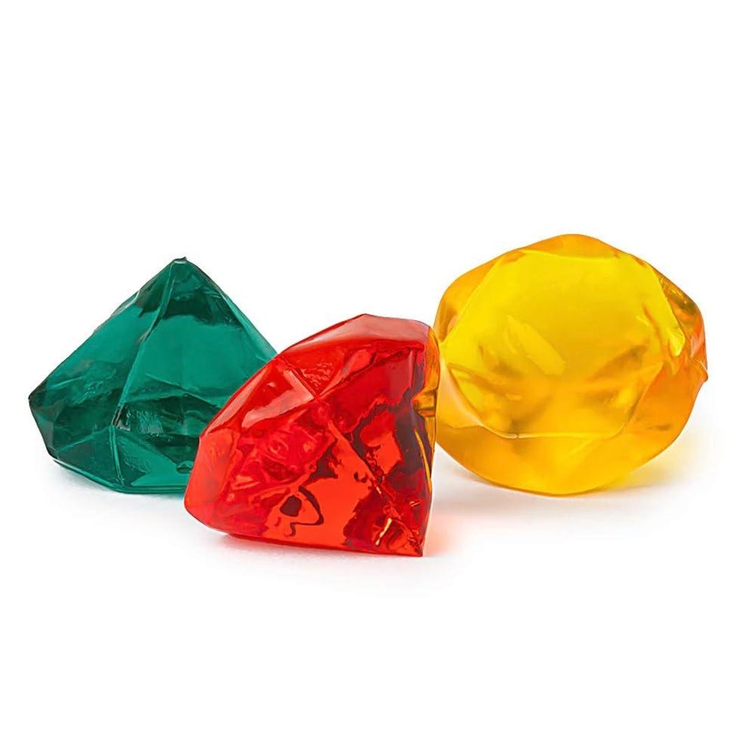 Bayside Candy Gummy 3d Gems Candy - 3d Gem Shaped Gummi Candy - 3d ...