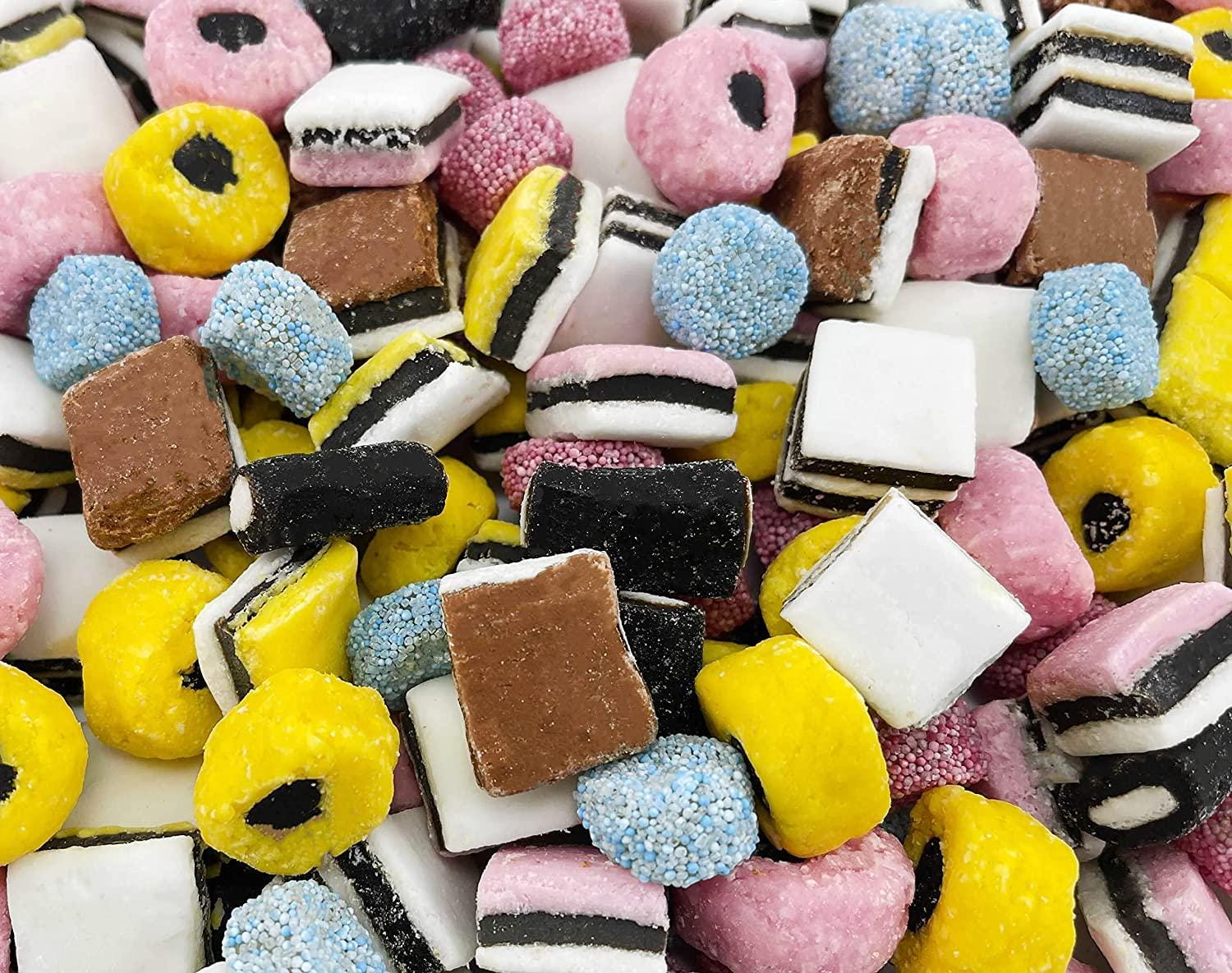 Bayside Candy English Licorice Allsorts Candy, Assorted Flavors - Etsy