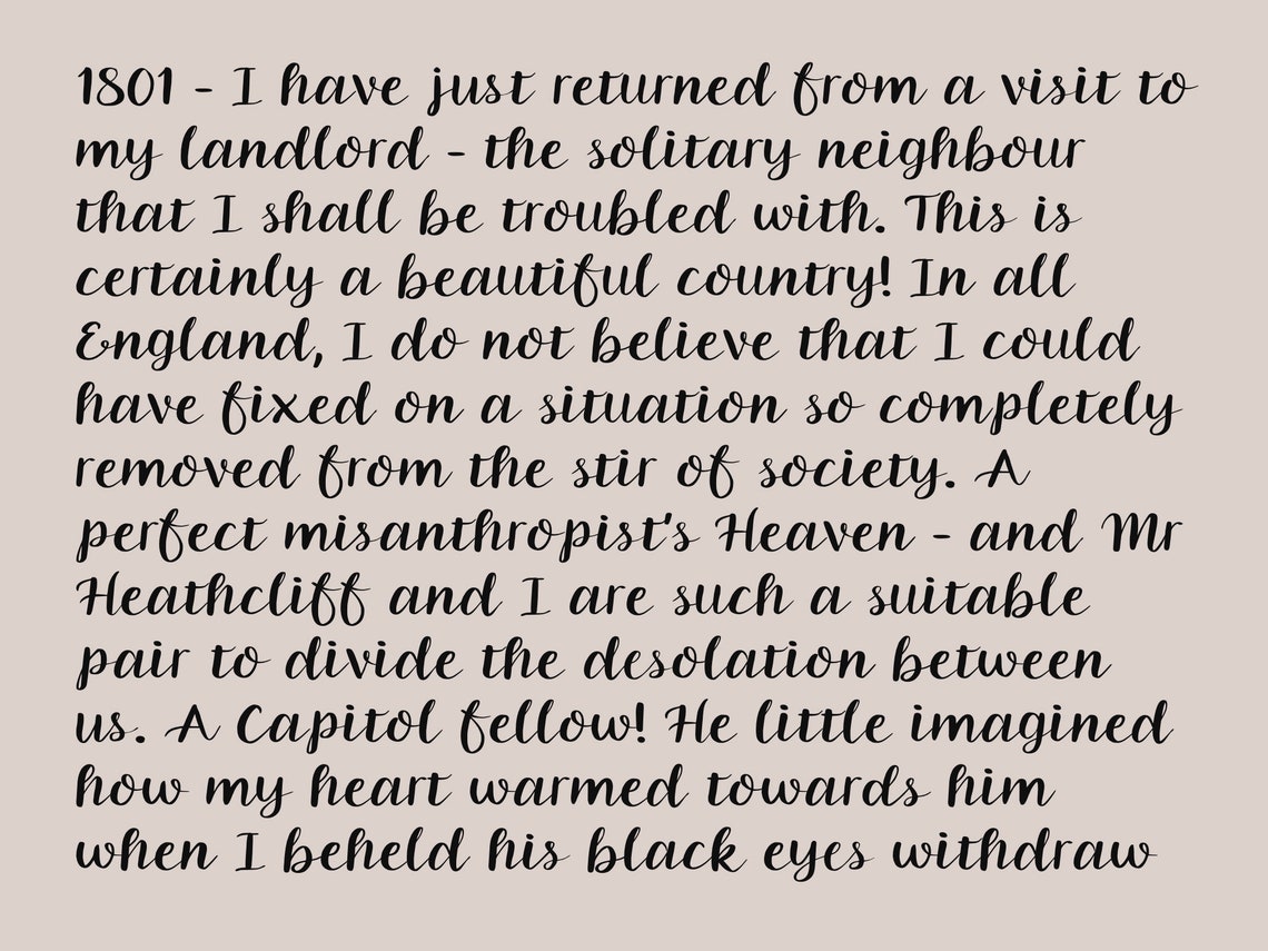 Emily Font Handwritten Font Calligraphy Font Brush | Etsy