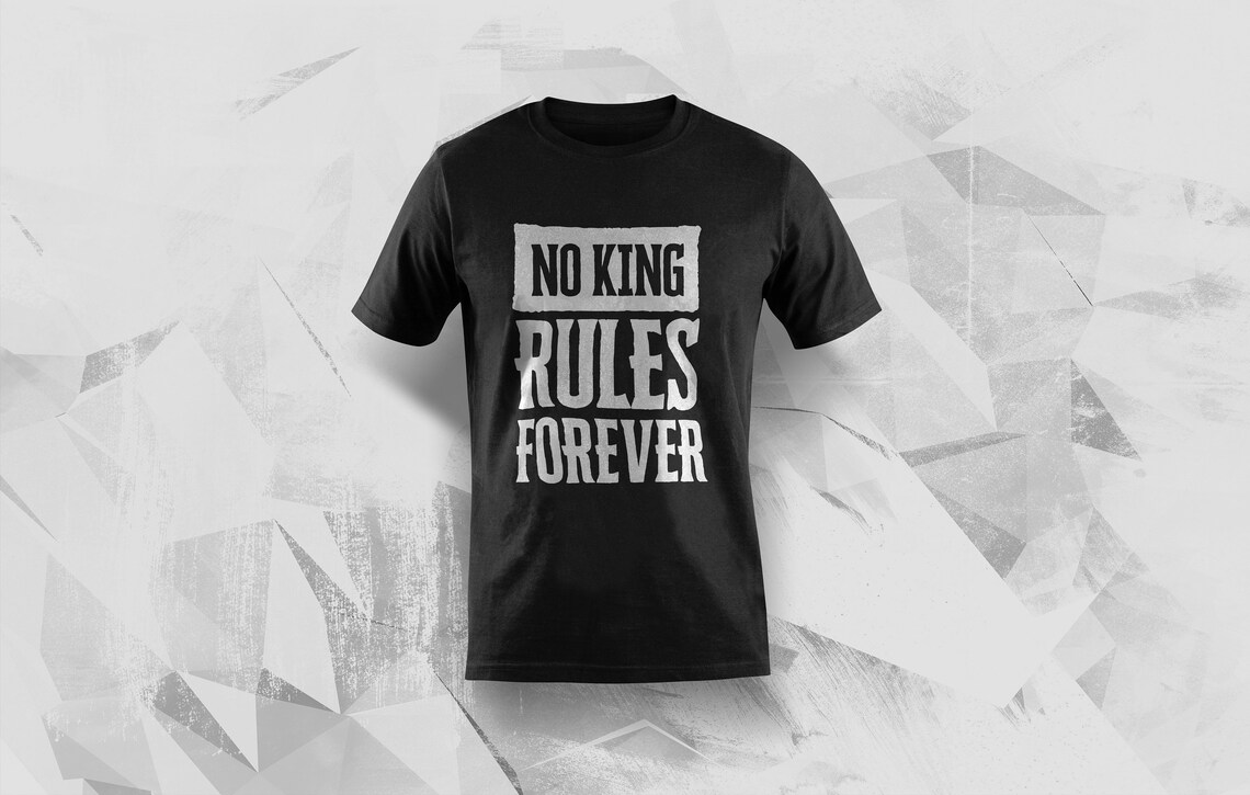 No King Rules Forever, Short-sleeve Unisex T-shirt, Gift for Her, Gift ...
