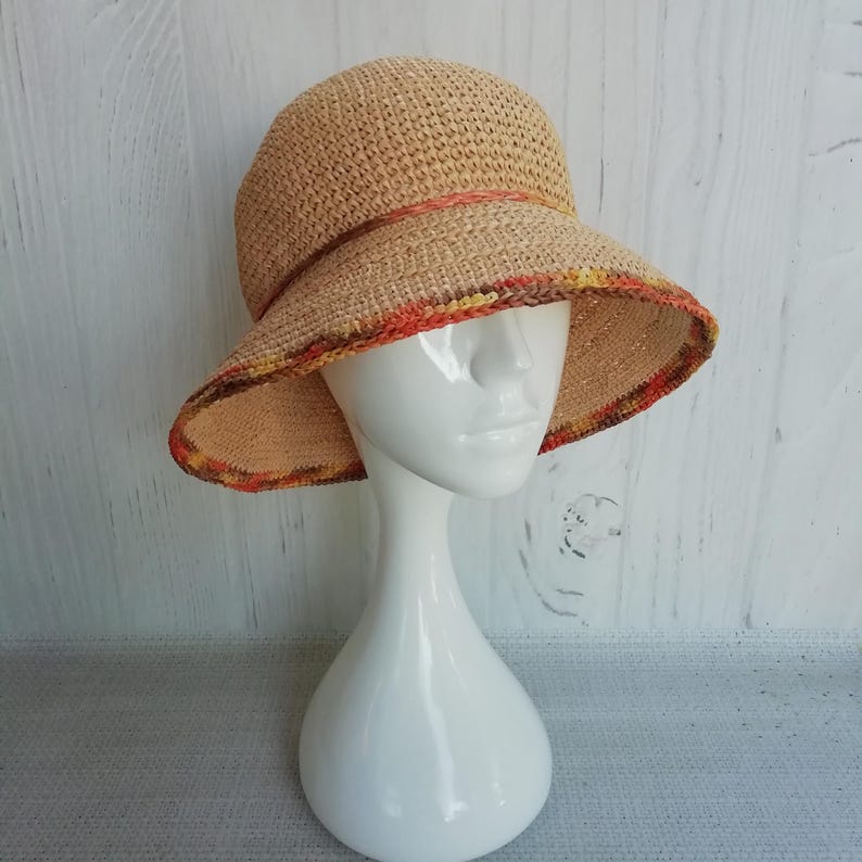 Straw Handmade Beach Hat Raffia Sun Hats Womens Sunhat for Big Heads - Etsy
