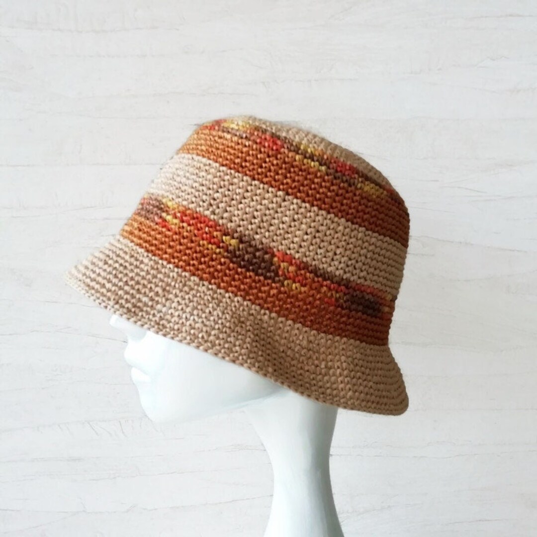 Colorful Straw Hat - Raffia Bucket Hat -short Brim Straw Hat - Summer ...