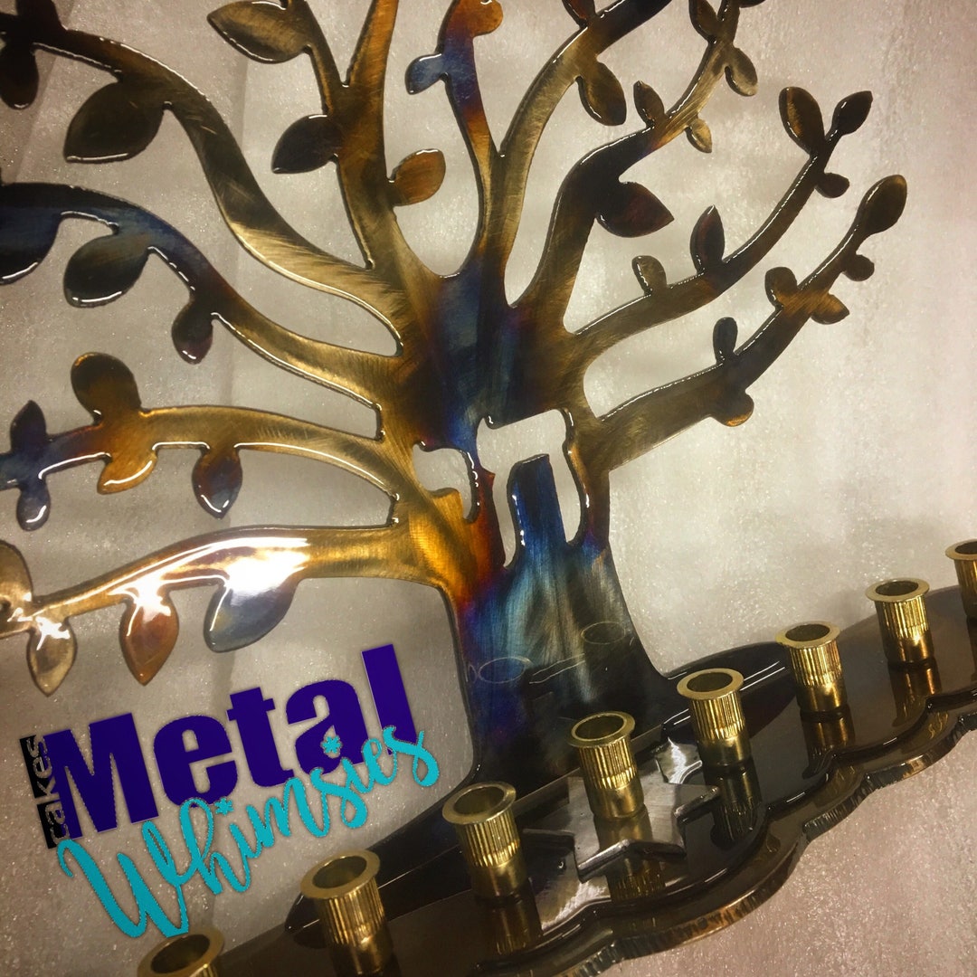 Menorah Tree of Life - Etsy