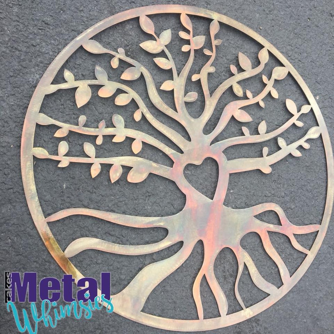 Metal Tree of Life 12 to 24 Inch Diameter - Etsy