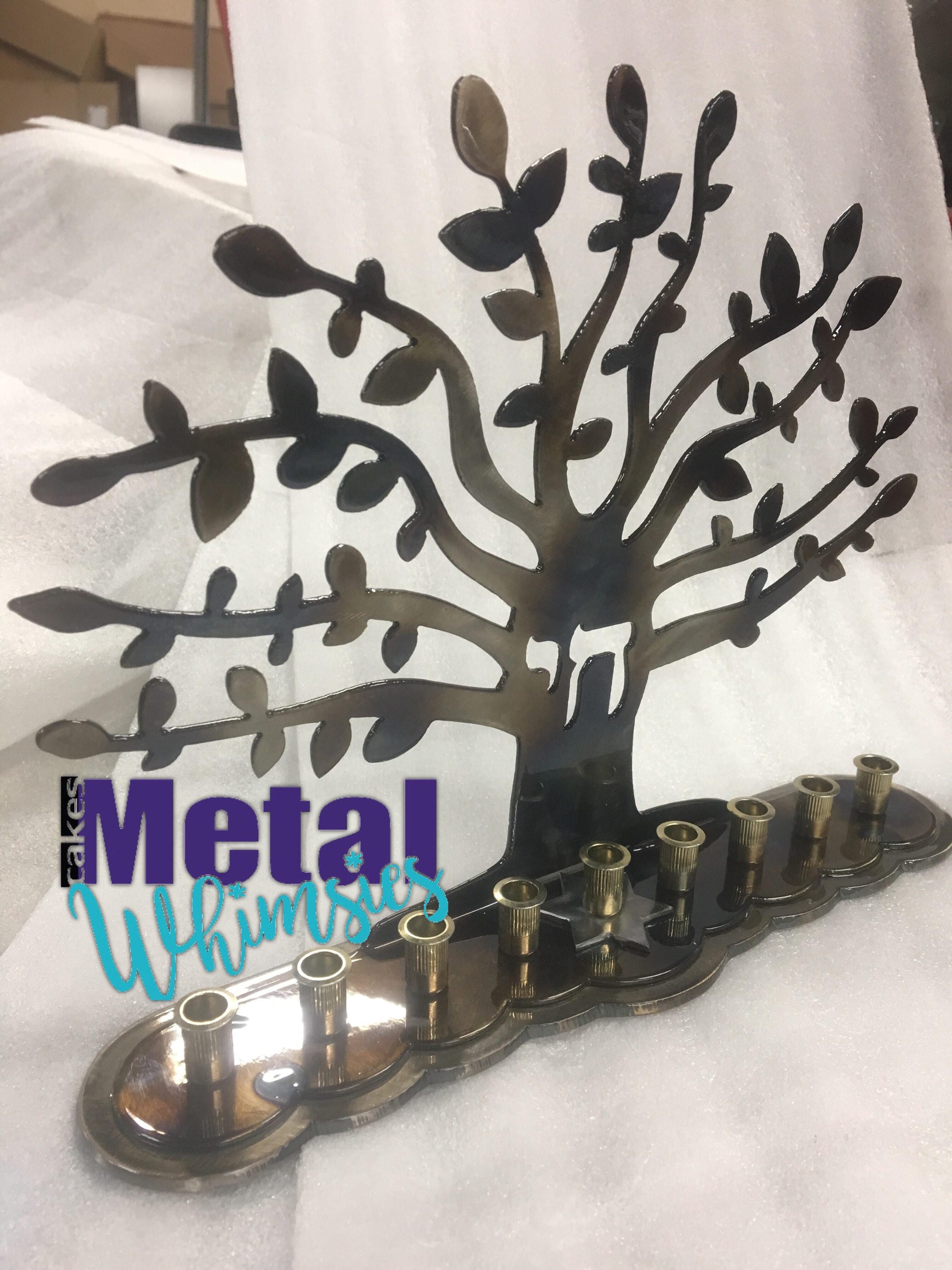 Menorah Tree of Life | Etsy