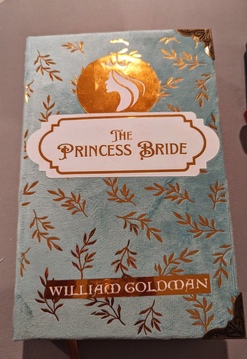 Book Cover Design for the Princess Bride, Book Binding HTV SVG - Etsy