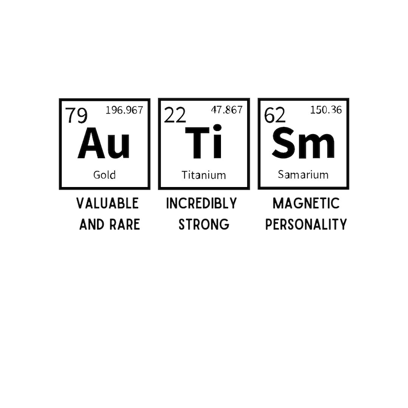 Autism Elements SVG - Etsy