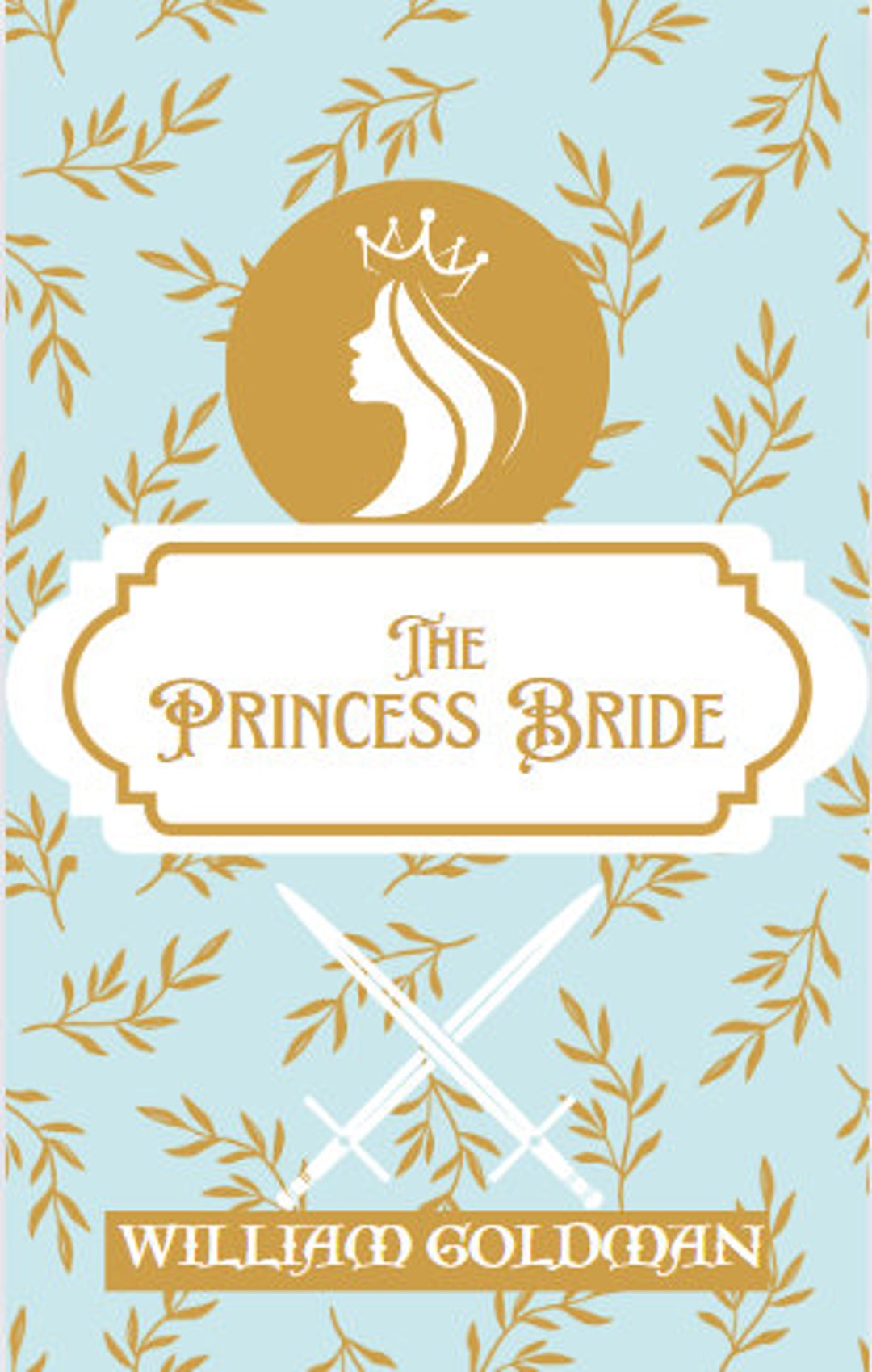 Book Cover Design for the Princess Bride, Book Binding HTV SVG - Etsy