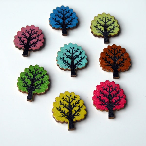 Magnetic Tree Decor - Etsy