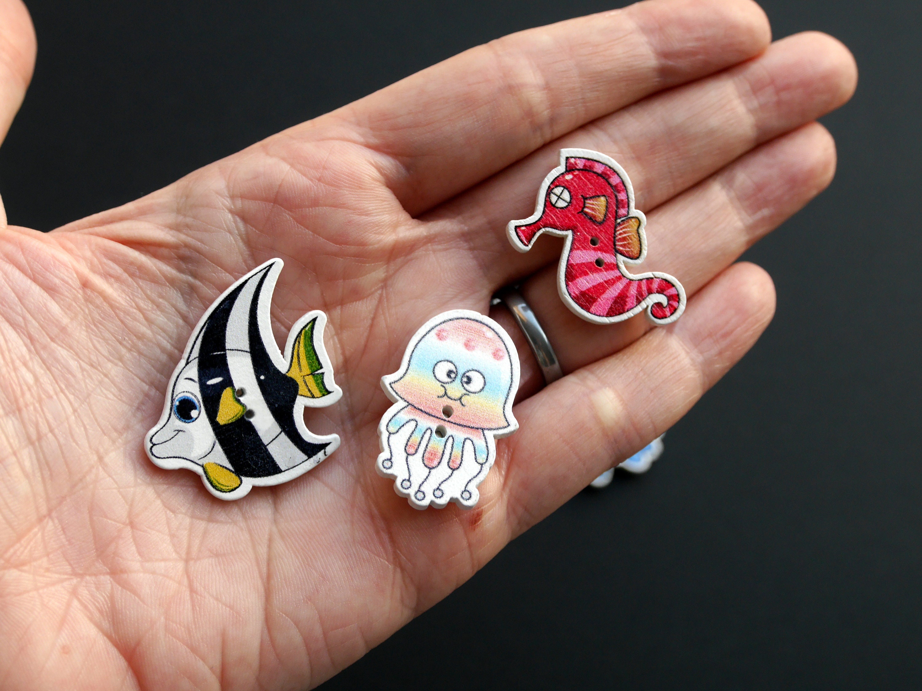 Aquatic Fish Shaped Fridge Magnets Fish Home Decoration - Etsy UK