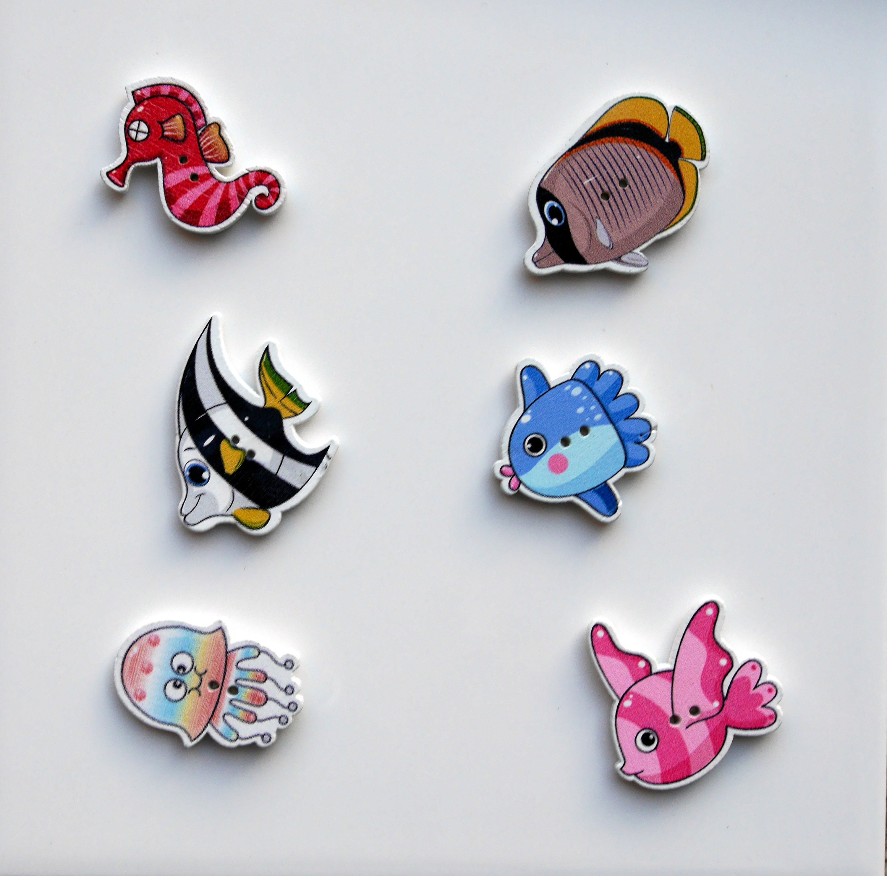 Aquatic Fish Shaped Fridge Magnets Fish Home Decoration - Etsy UK