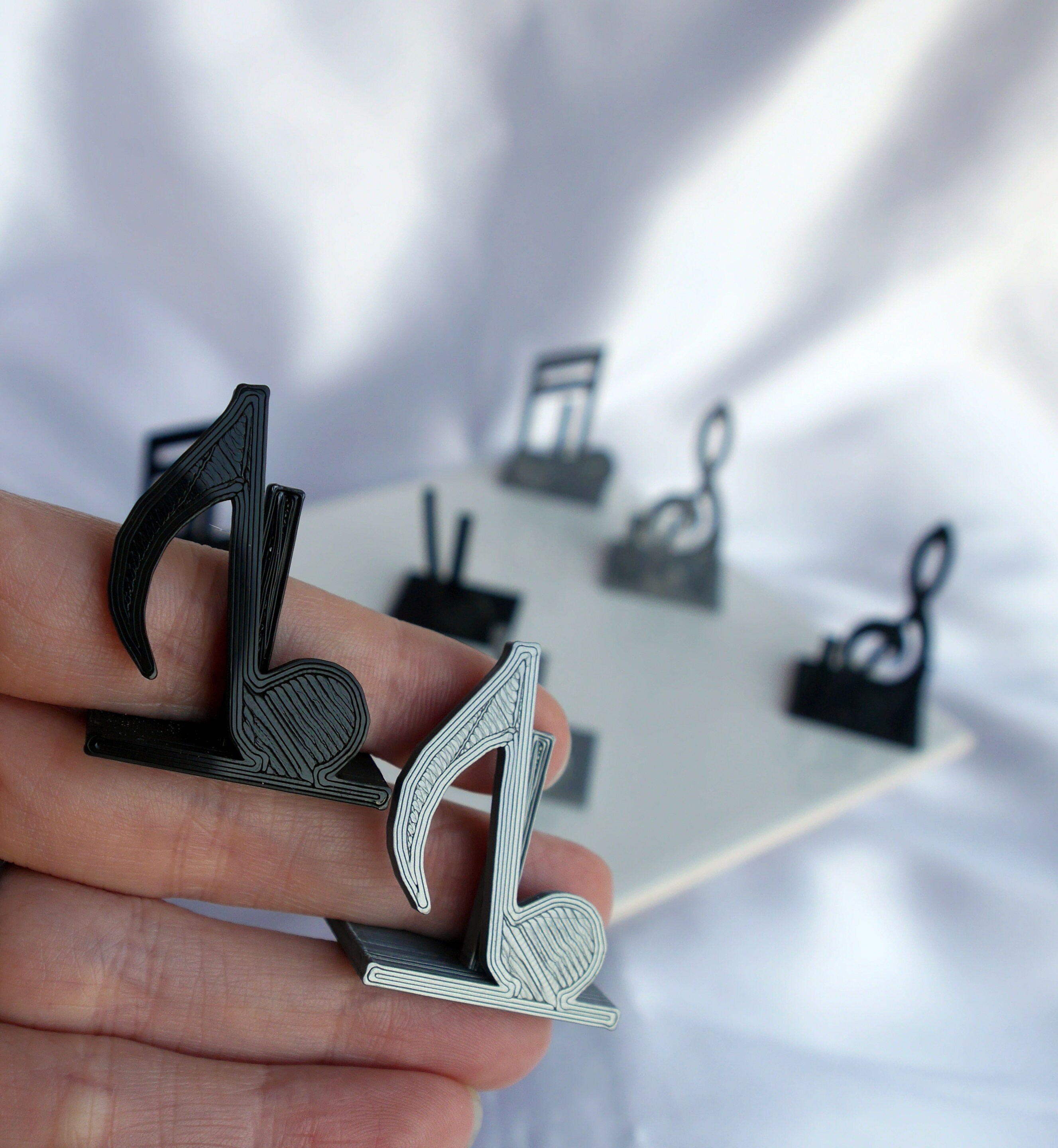 Music Note Wedding Place Holders Music Symbol Card Holder | Etsy UK