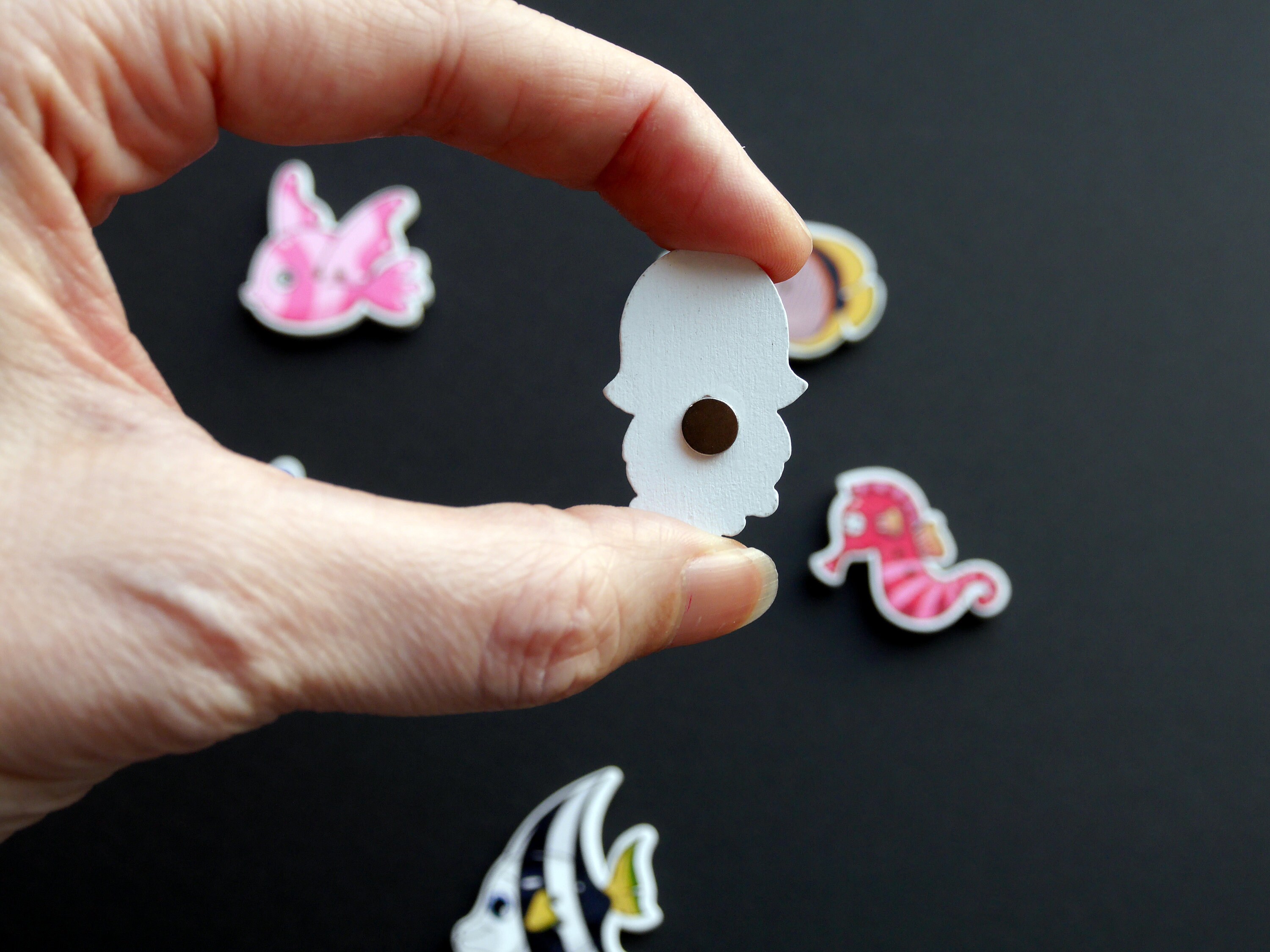 Aquatic Fish Shaped Fridge Magnets Fish Home Decoration - Etsy UK