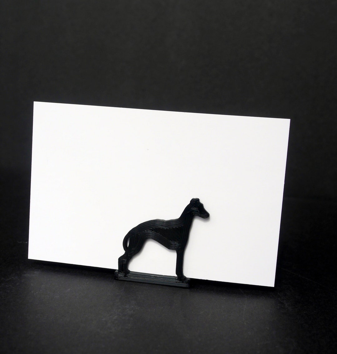 Whippet Shaped Wedding Name Stand, Whippet Theme Name Displays, Dog ...