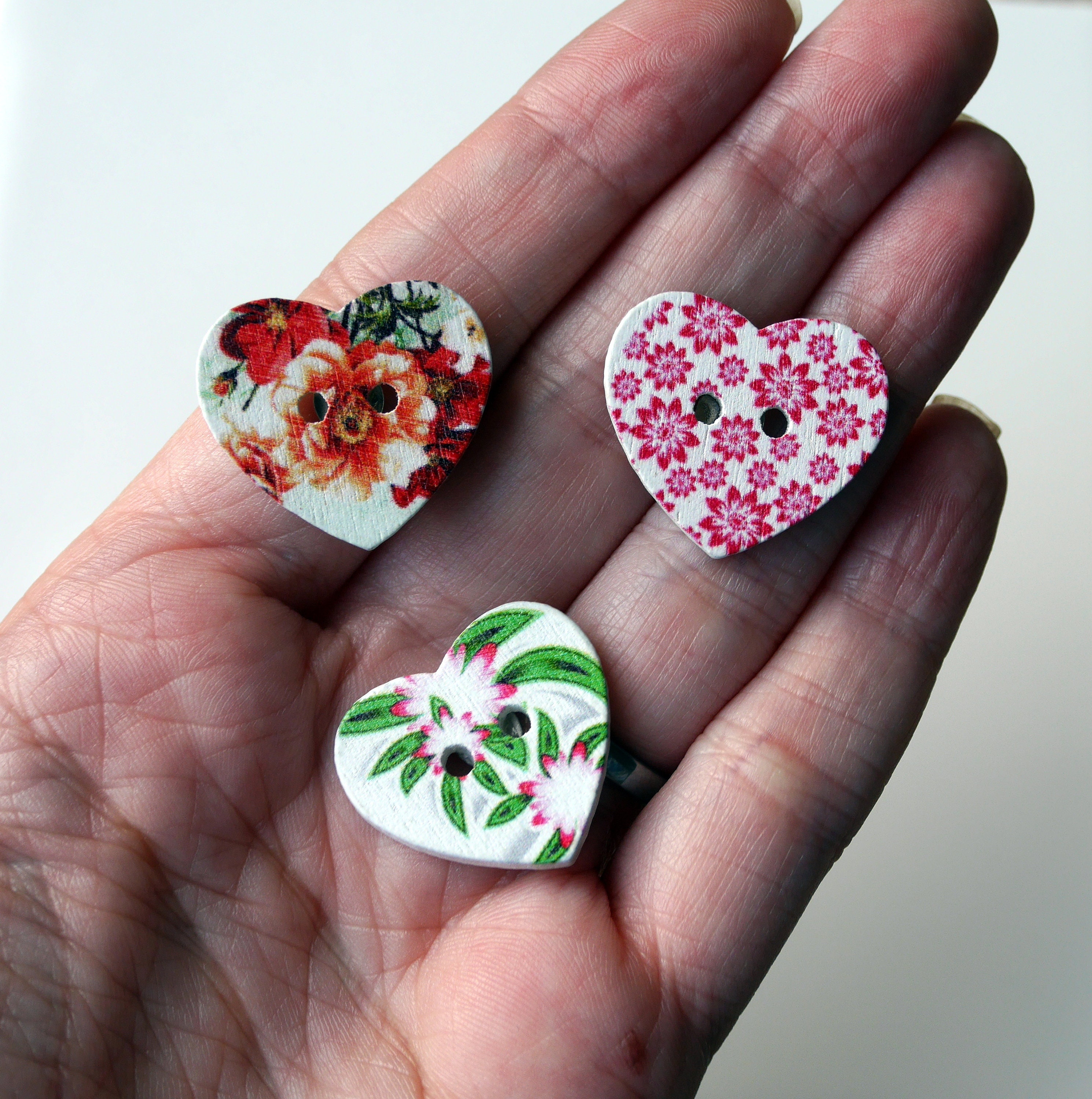 Heart Shaped Fridge Magnets, Love Heart Home Decorations, Heart ...