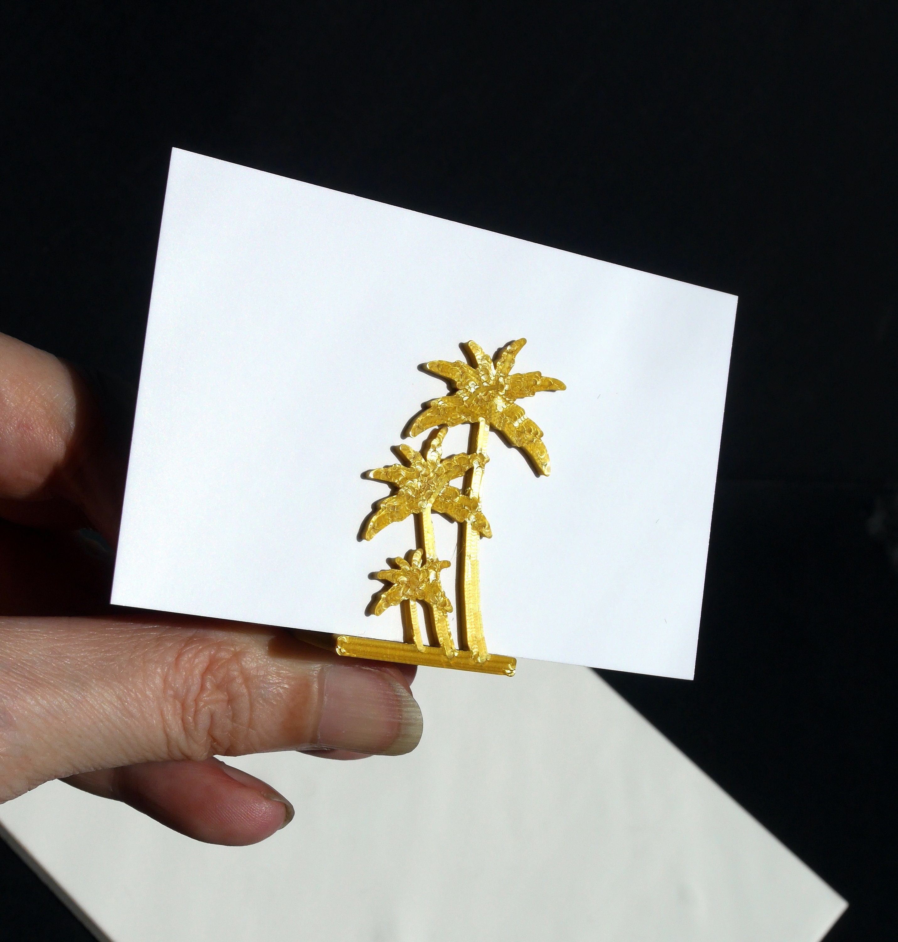 Palm Tree Wedding Name Stand Palm Tree Place Card Holders - Etsy UK