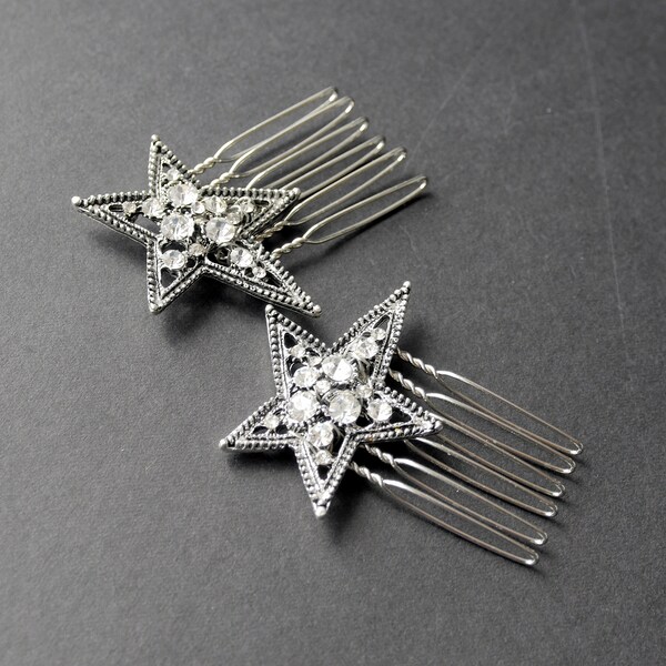 Star Hair Comb - Etsy UK