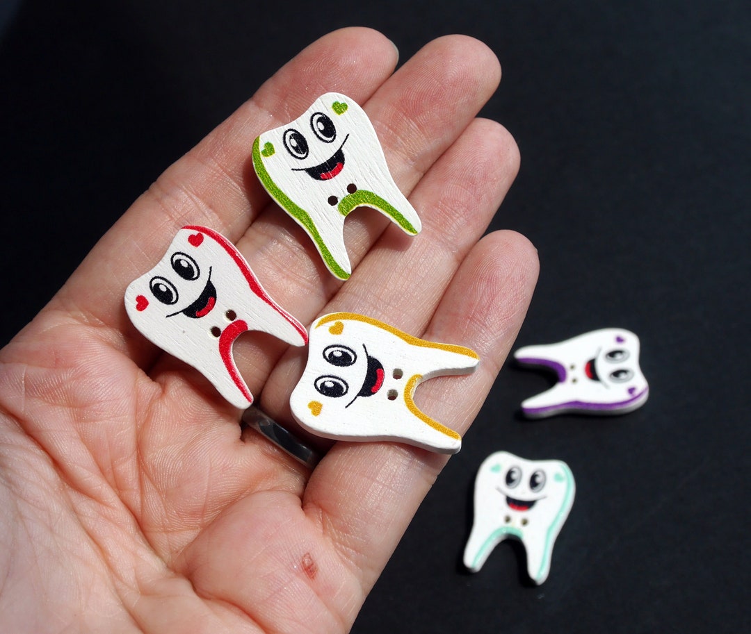 Human Tooth Shaped Fridge Magnets, Dentist Dental Decorations, Teeth ...