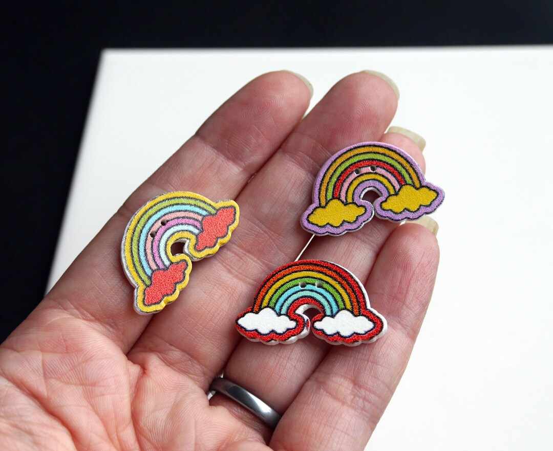 Rainbow Fridge Magnets, Rainbow Home Decorations, Rainbow Decorative ...