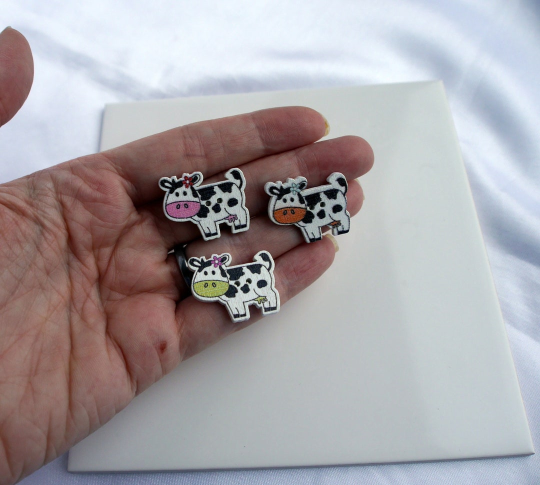 Cow Shaped Fridge Magnets, Cow Home Decorations, Cow Magnetic ...