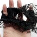 Black Ruffle Lace Choker, Black Frilly Chokers, Black Frilly Doll ...
