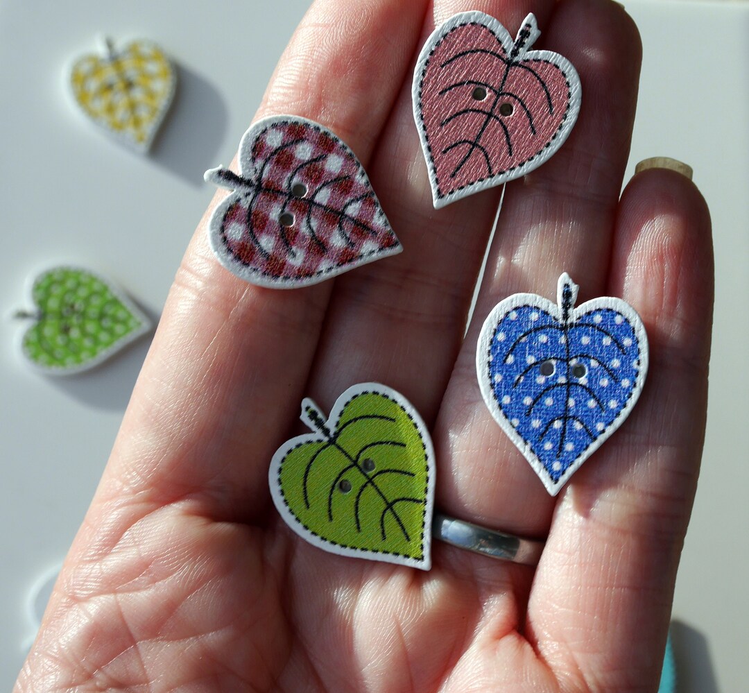 Colourful Tree Leaf Fridge Magnet Set, Leaf Home Decorations, Leaf ...