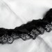 Black Ruffle Lace Choker, Black Frilly Chokers, Black Frilly Doll ...