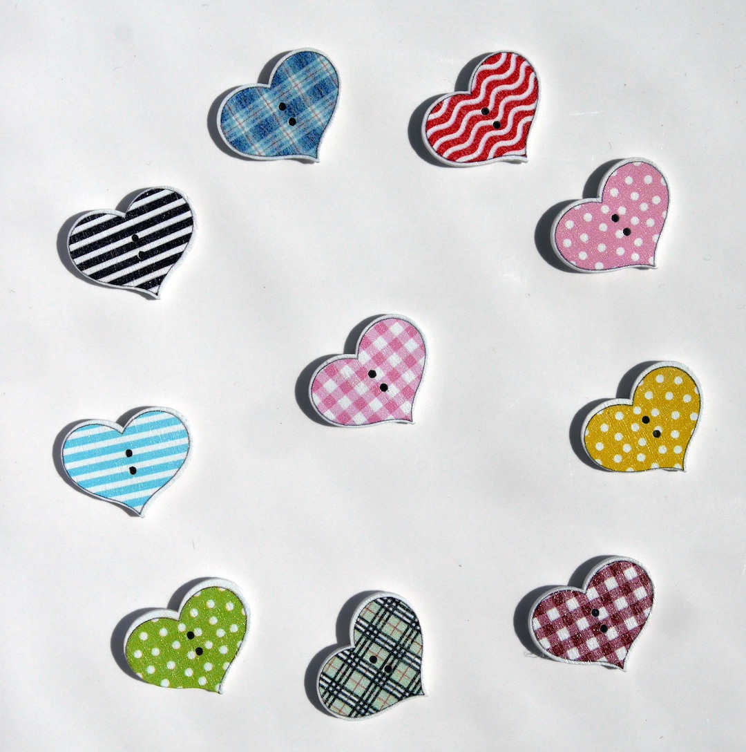 Heart Shaped Fridge Magnets, Love Heart Home Decorations, Heart ...