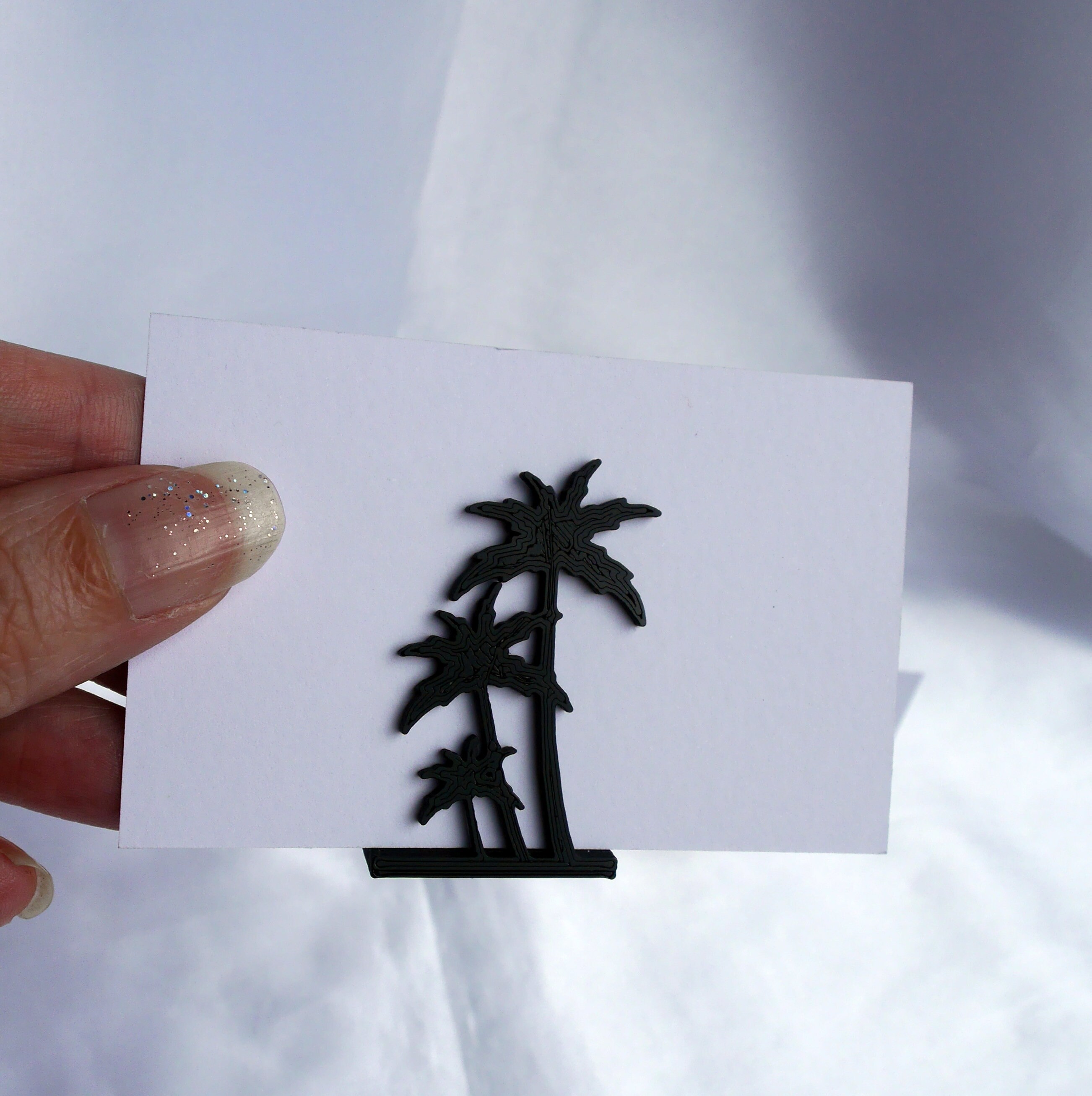 Palm Tree Wedding Name Stand Palm Tree Place Card Holders - Etsy UK