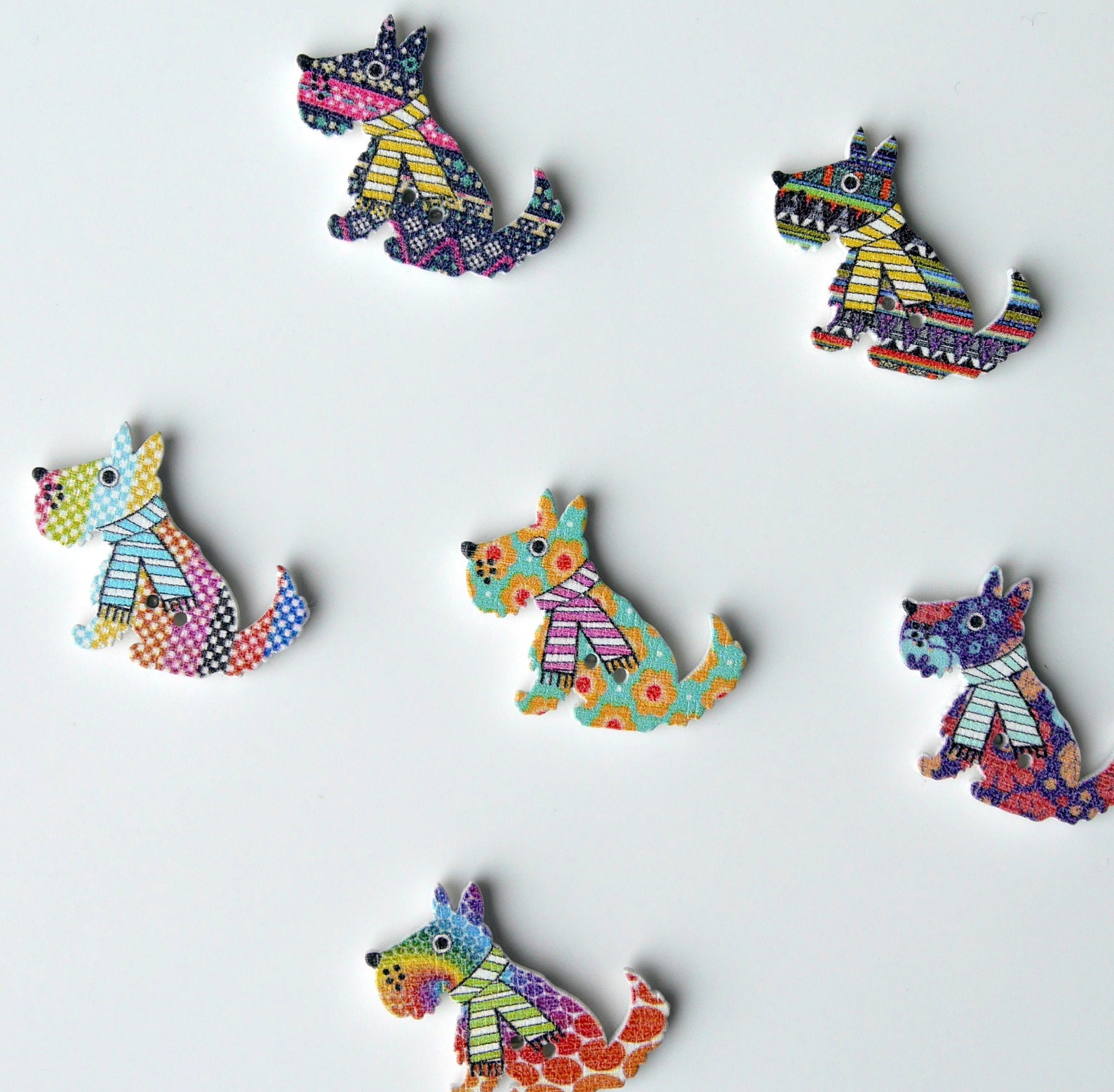 Dog Shaped Fridge Magnets Dog Home Decorations Cute Dog - Etsy