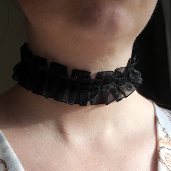 Ruffle Choker - Etsy