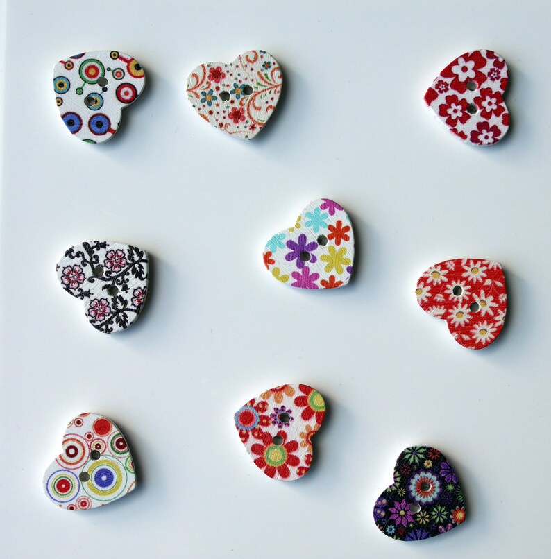 Heart Shaped Fridge Magnets, Love Heart Home Decorations, Heart ...