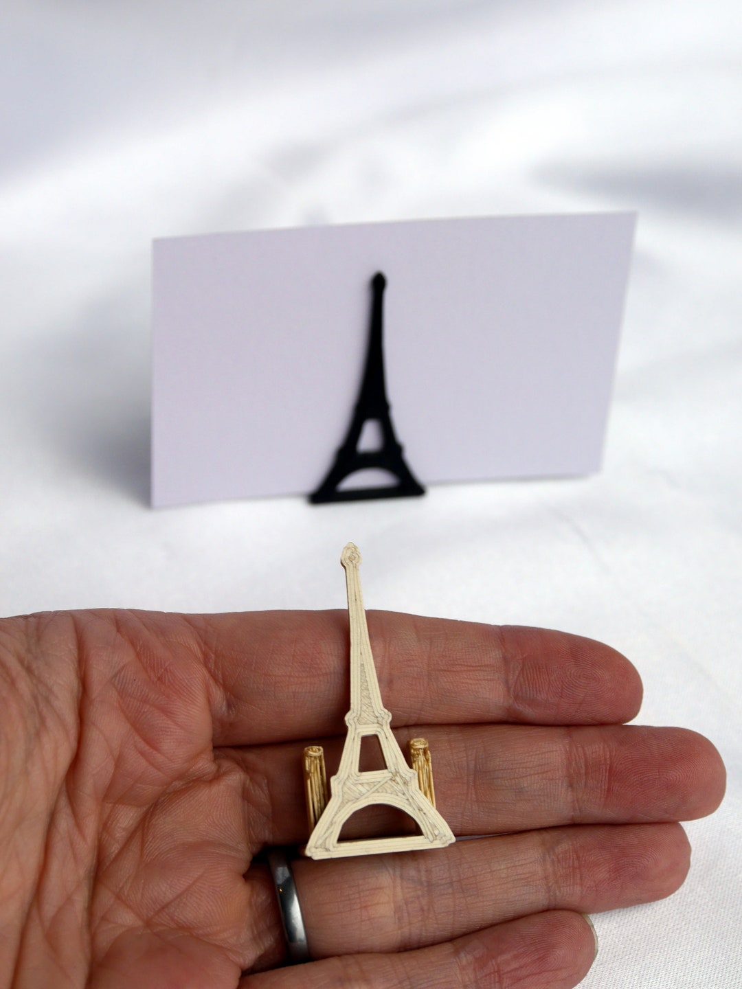 Paris Theme Wedding Name Display, French Style Name Card Holders, Paris ...