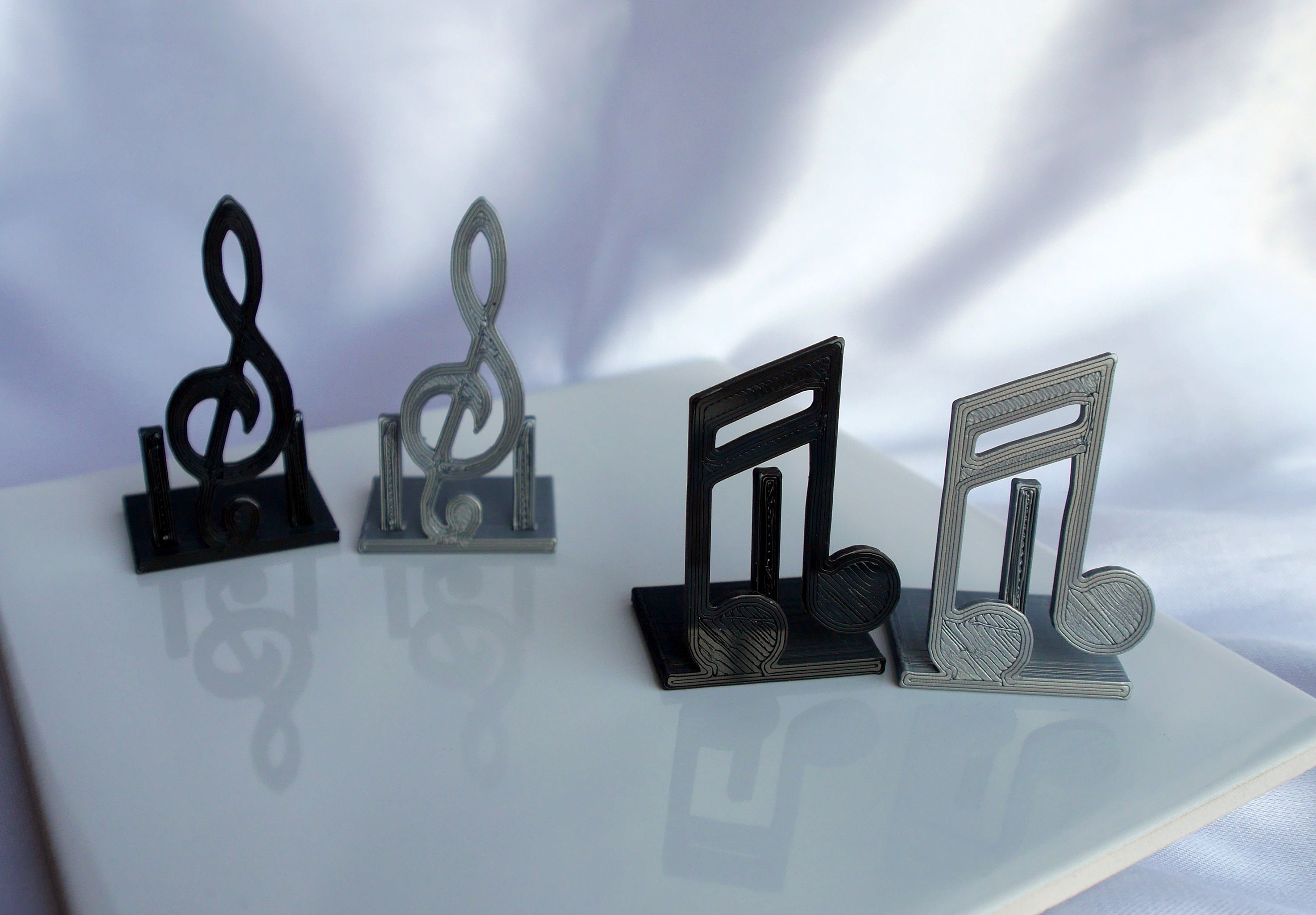 Music Note Wedding Place Holders Music Symbol Card Holder | Etsy UK