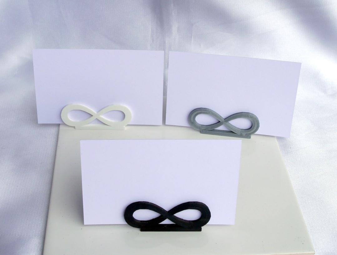 Infinity Shape Wedding Name Stands, Lemniscate Wedding Name Display ...