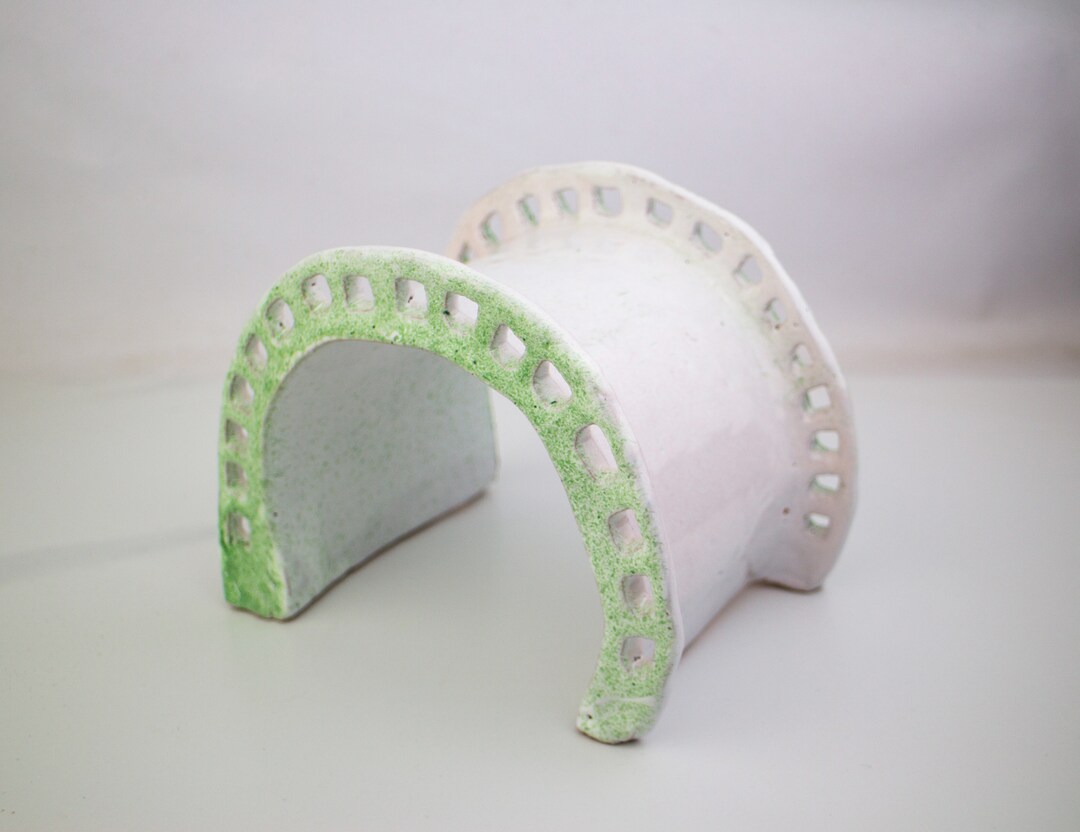 Reptile Log Hamster Hideout Axolotl Hide Garden Decor Toad - Etsy