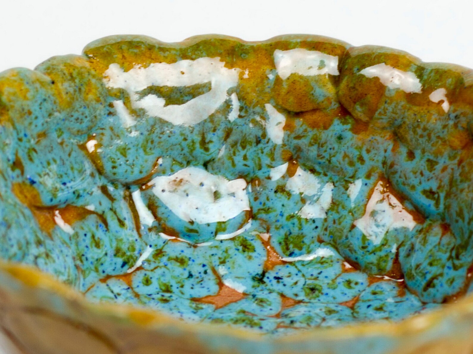 Cream Bowl Colorful Handmade Kitchen Bowl Gift Ceramics and - Etsy