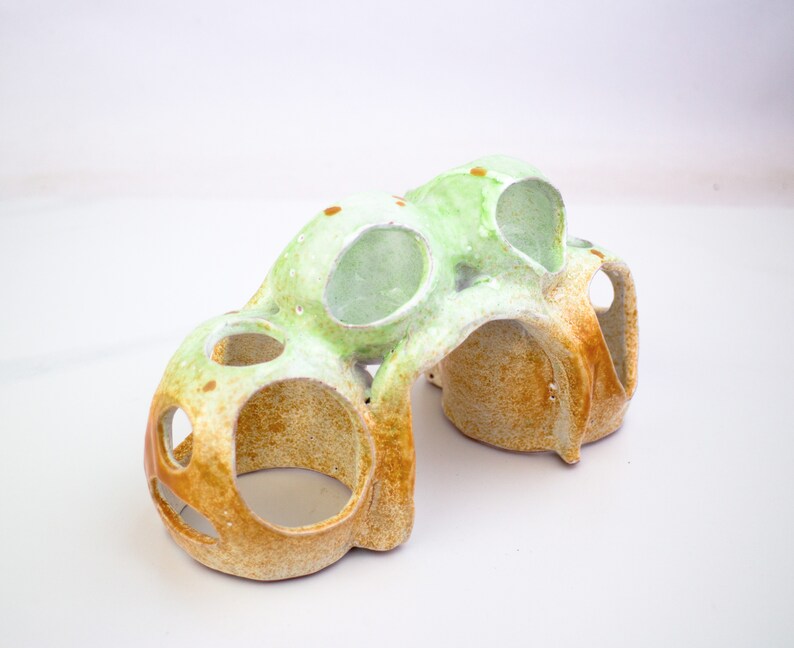 Ceramic Reptile Hide Little Cloud Cave Reptile Tank Decor - Etsy