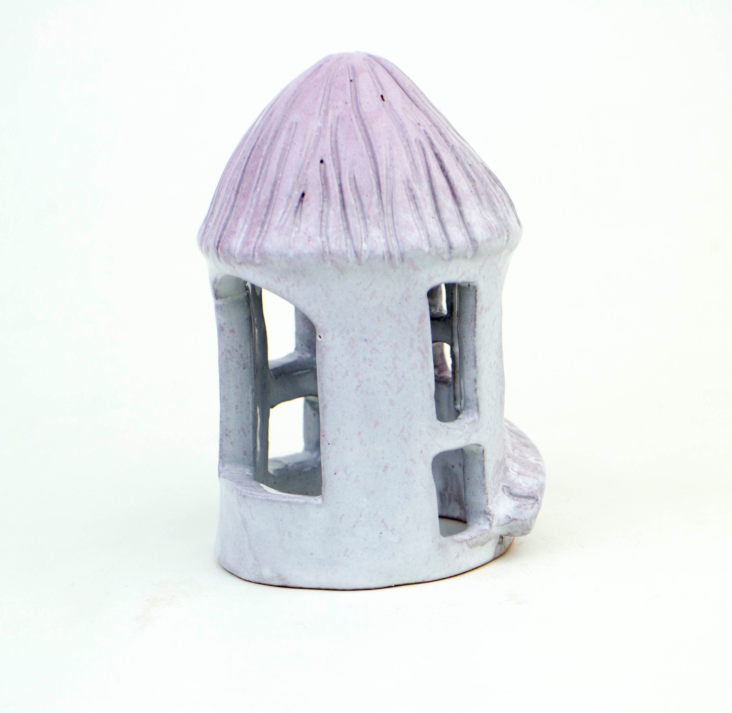 Aquarium decor handmade Small Fish Hide ceramic decor | Etsy