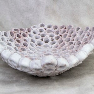 White Ceramic Fruit Bowl Home Decor White Vase Bowl - Etsy
