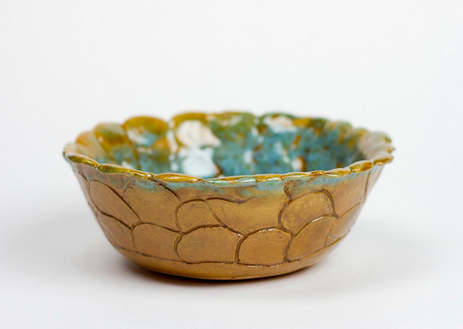 Cream Bowl Colorful Handmade Kitchen Bowl Gift Ceramics and | Etsy