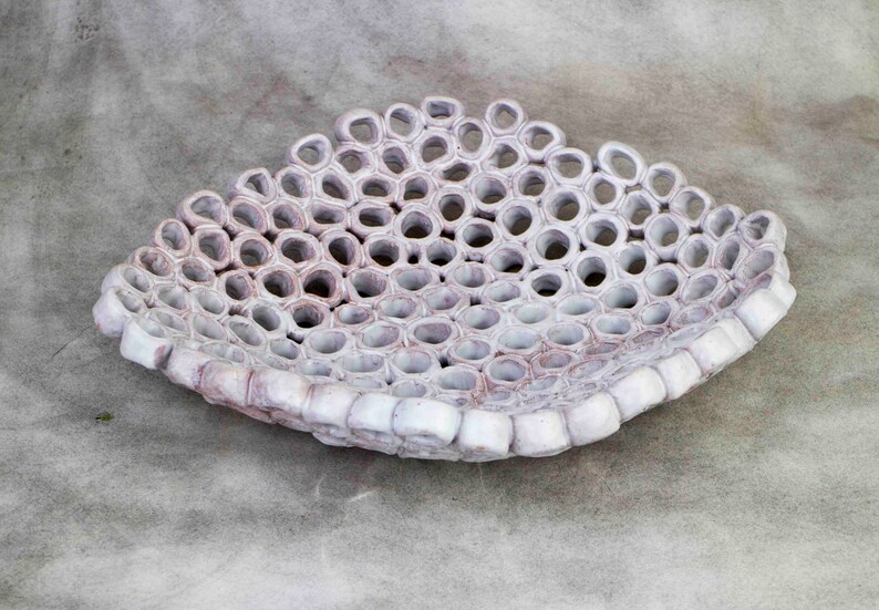 White Ceramic Fruit Bowl Home Decor White Vase Bowl - Etsy