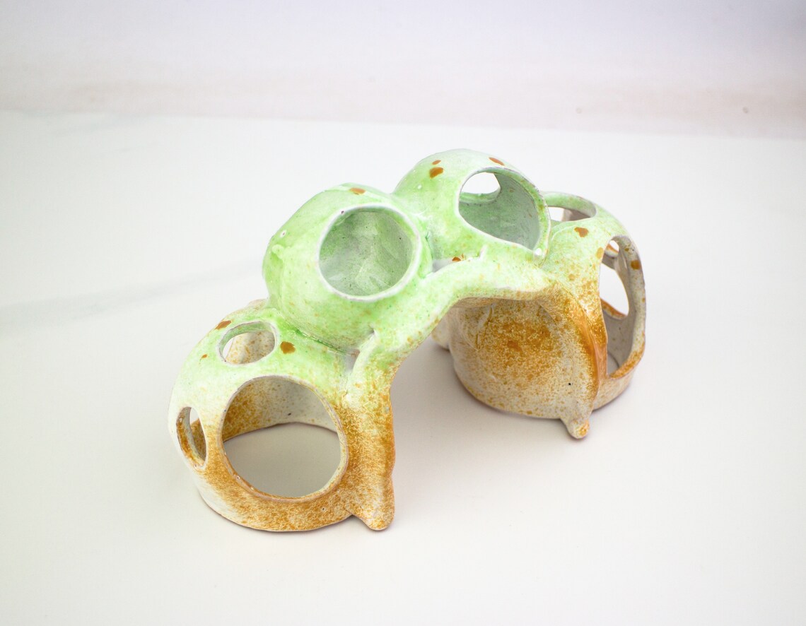 Ceramic Reptile Hide Little Cloud Cave Reptile Tank Decor - Etsy