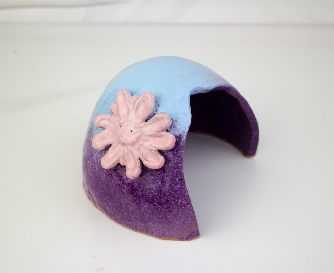 Betta Fish Cave, Aquarium Handmade Decor , Garden Ceramic Decor ...