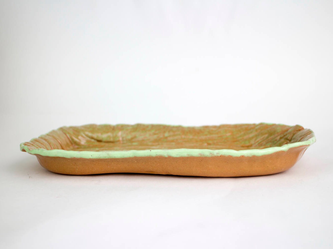 Rectangle dish desktop organizer salad bowl rolling tray | Etsy