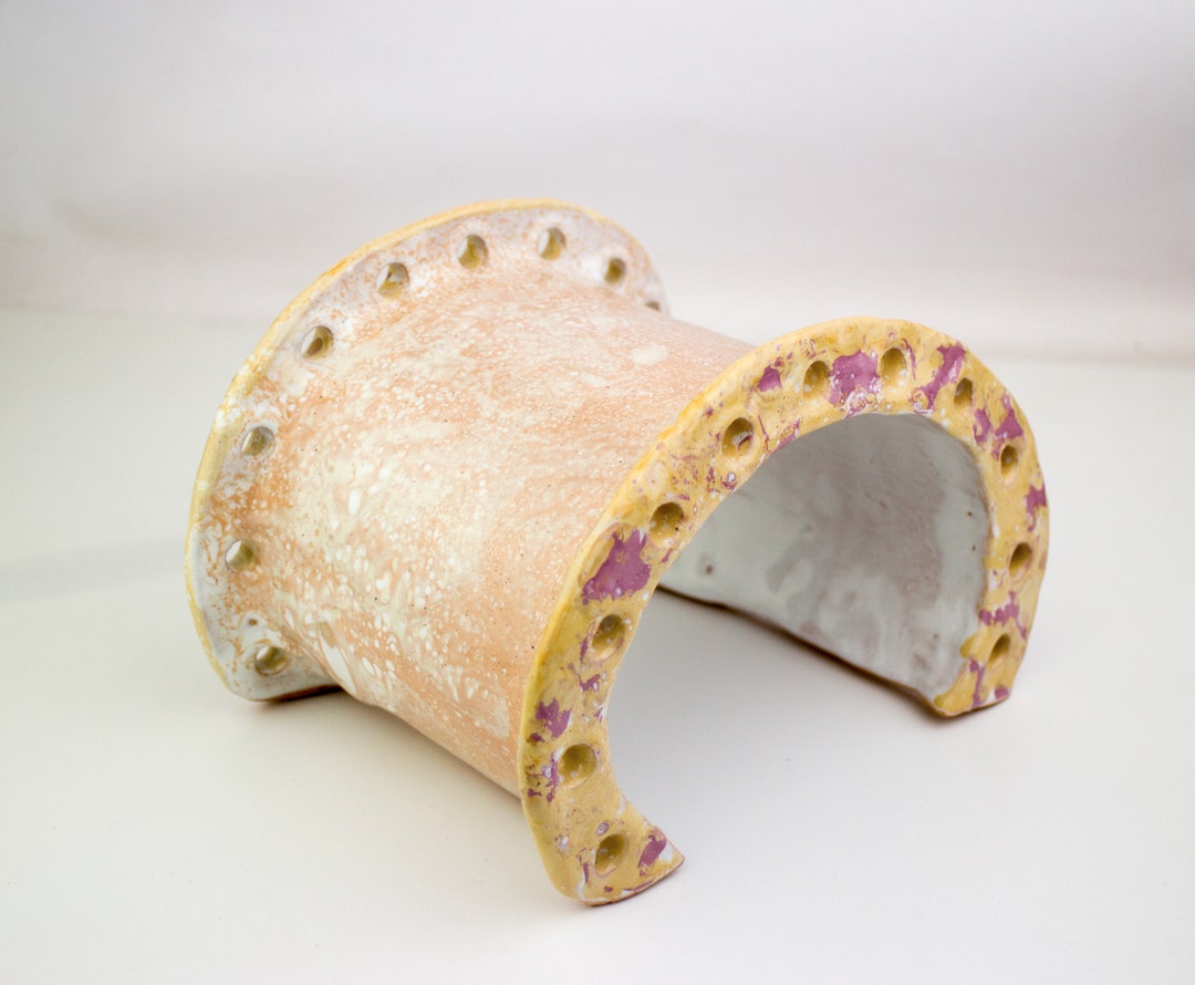 Reptile Log, Hamster Hideout, Axolotl Hide, Garden Decor, Toad House ...