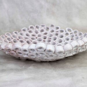 White Ceramic Fruit Bowl Home Decor White Vase Bowl - Etsy