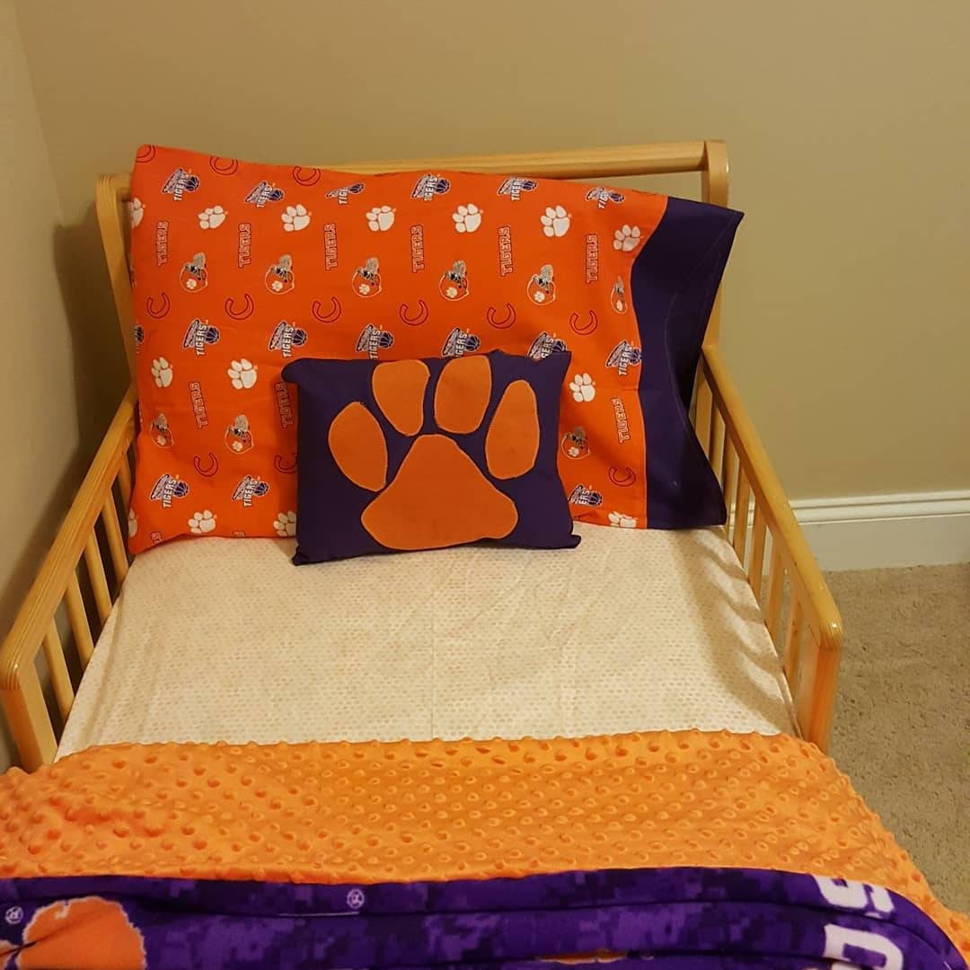 Clemson Toddler Bedding Set - Etsy