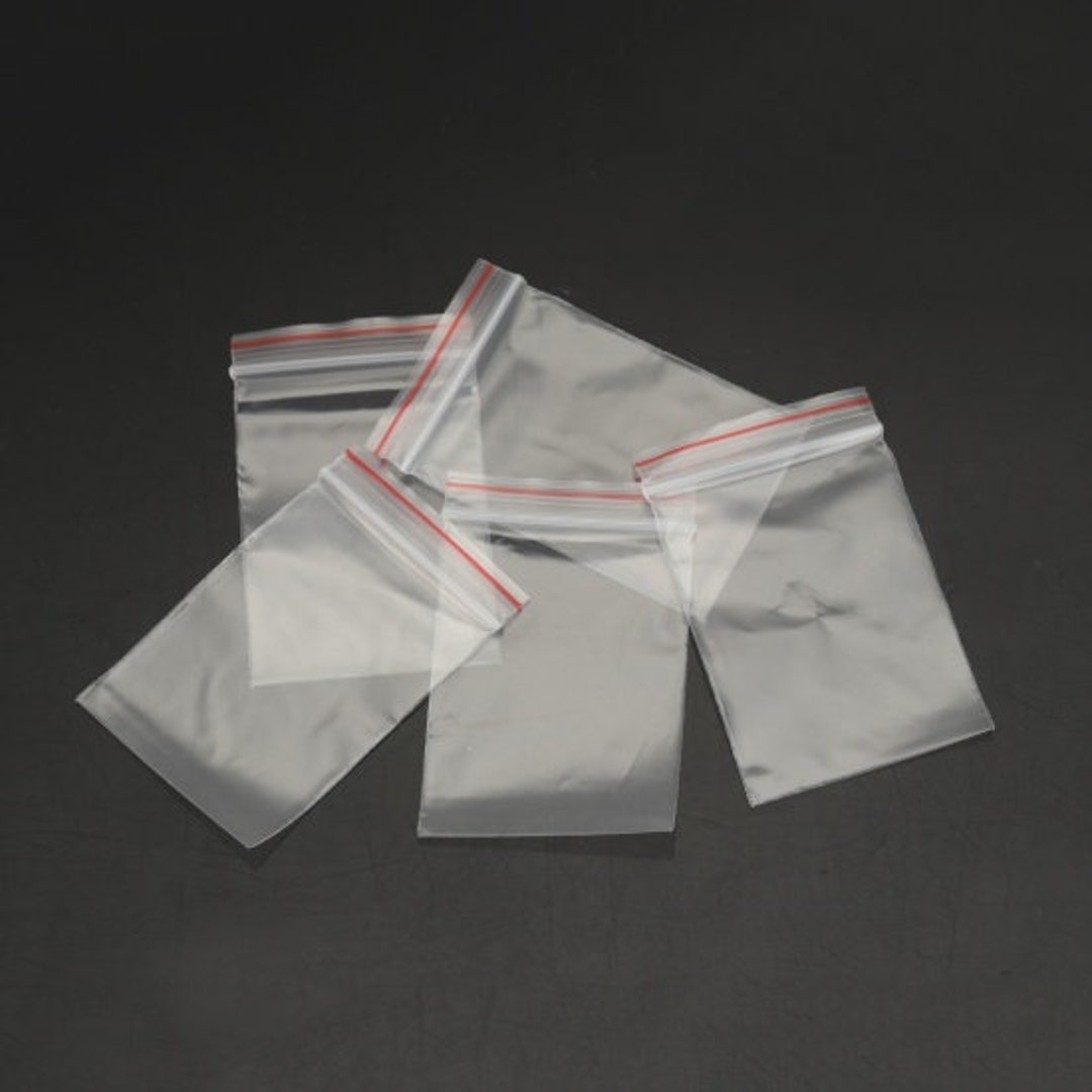 50 Plastic Zip Lock Bags 8cm X 6cm Small Clear Packaging J03102 - Etsy